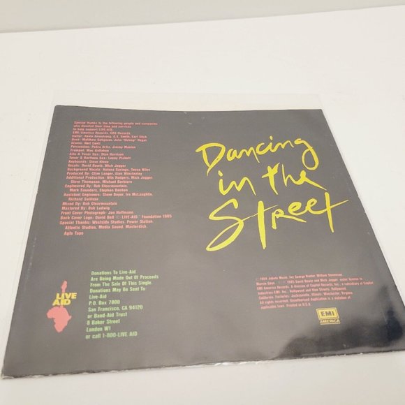 Media | Vintage David Bowie Mick Jagger Duet Album Covers Only Dancing ...